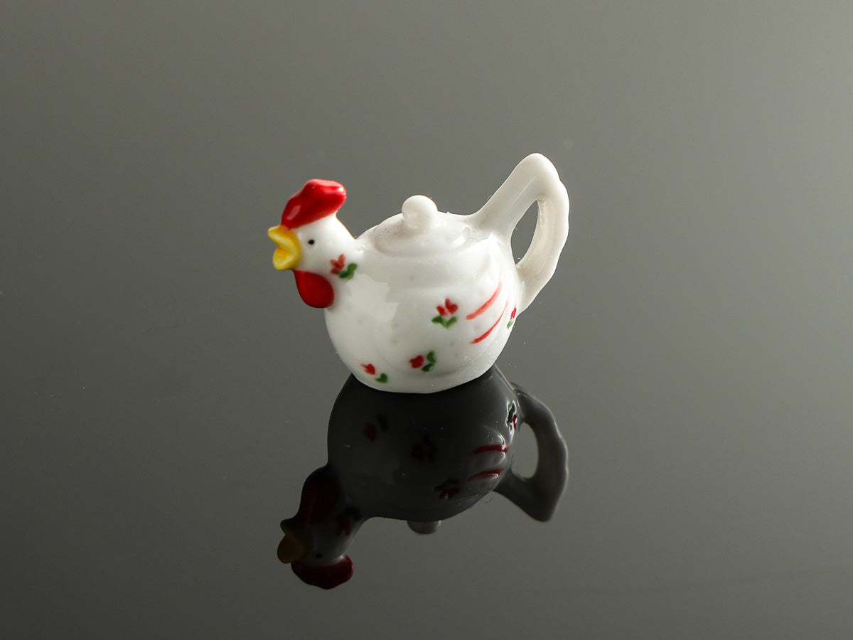 French Hen Country Teapot - Miniature decoration for Dollhouses – Paris ...