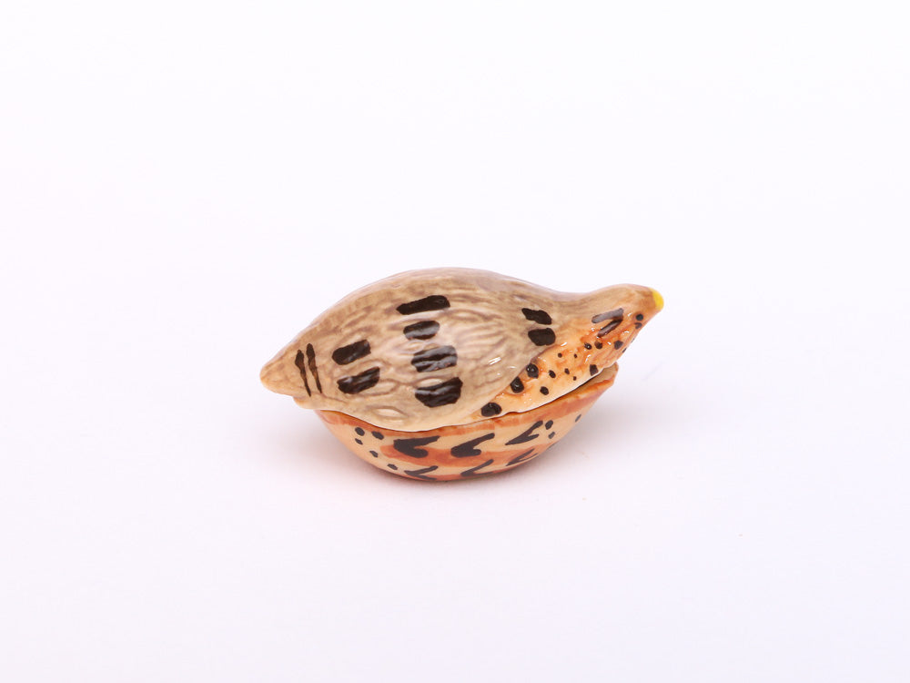 Vintage French Pate Porcelain Tureen - Quail - Dollhouse Miniature ...